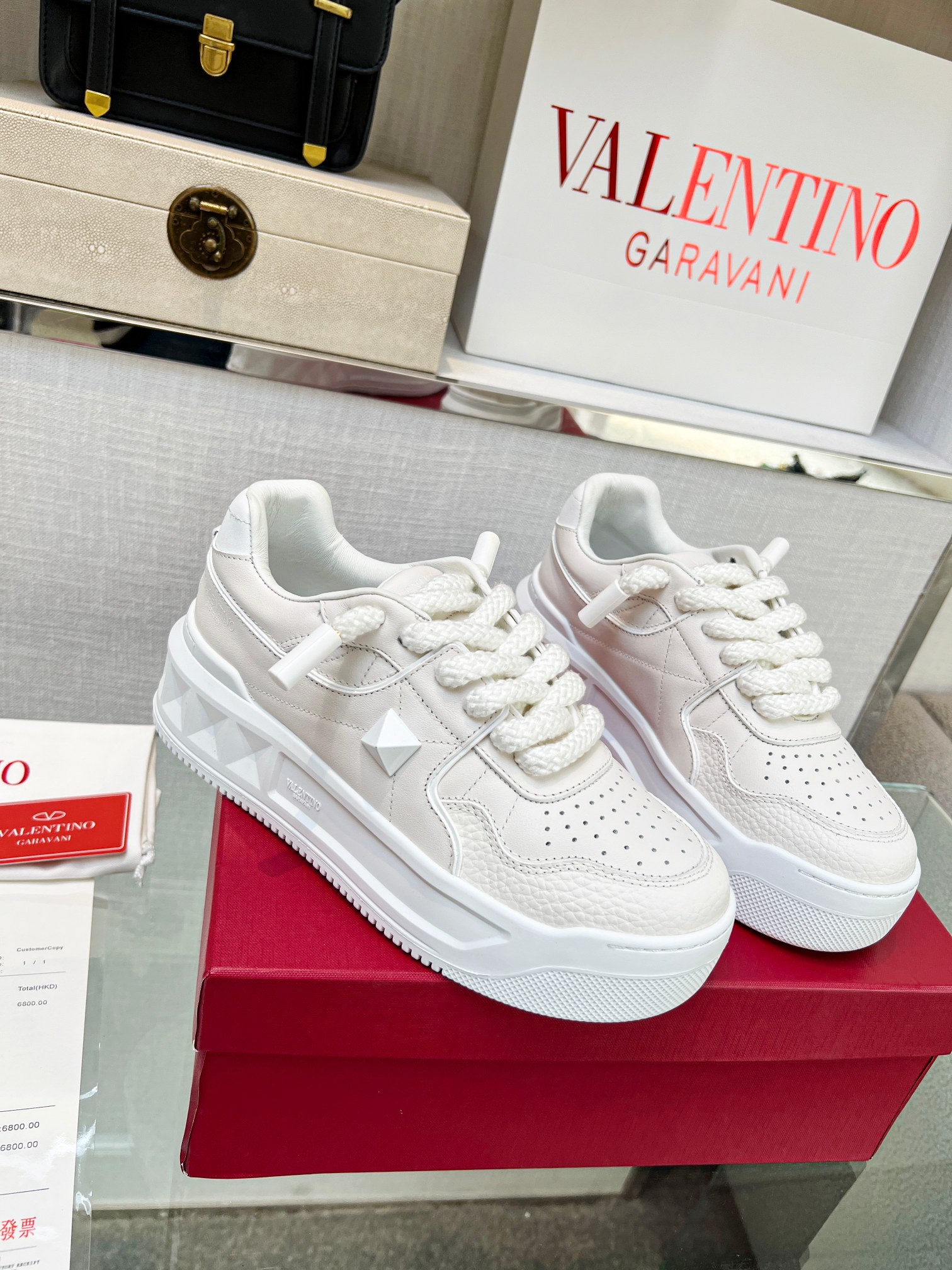 TENIS VALENTINO ONE STUD